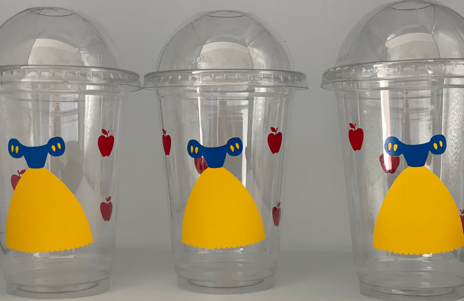 Snow White Party Cups Snow White Party Snack Cups Snow White - Etsy