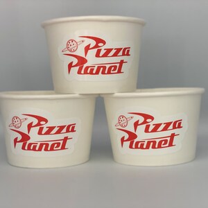 Pizza Planet Party Cups Toy Story Party Decor Toy Story - Etsy
