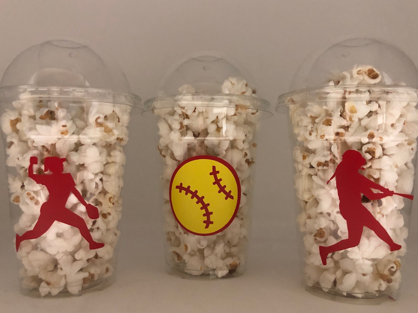 Softball Party Cups Softball Birthday Party Softball Team - Etsy