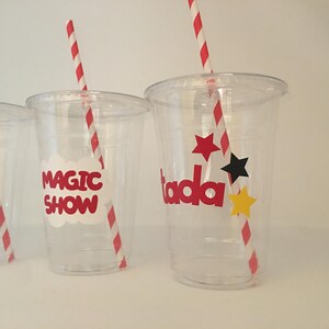 Magic Party Cups, Magician Party Cups, Magic Birthday Party, Magic Baby ...