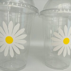 Daisy Party Cups, Daisy Birthday Party Cups, Flower Party Cups, Daisy ...