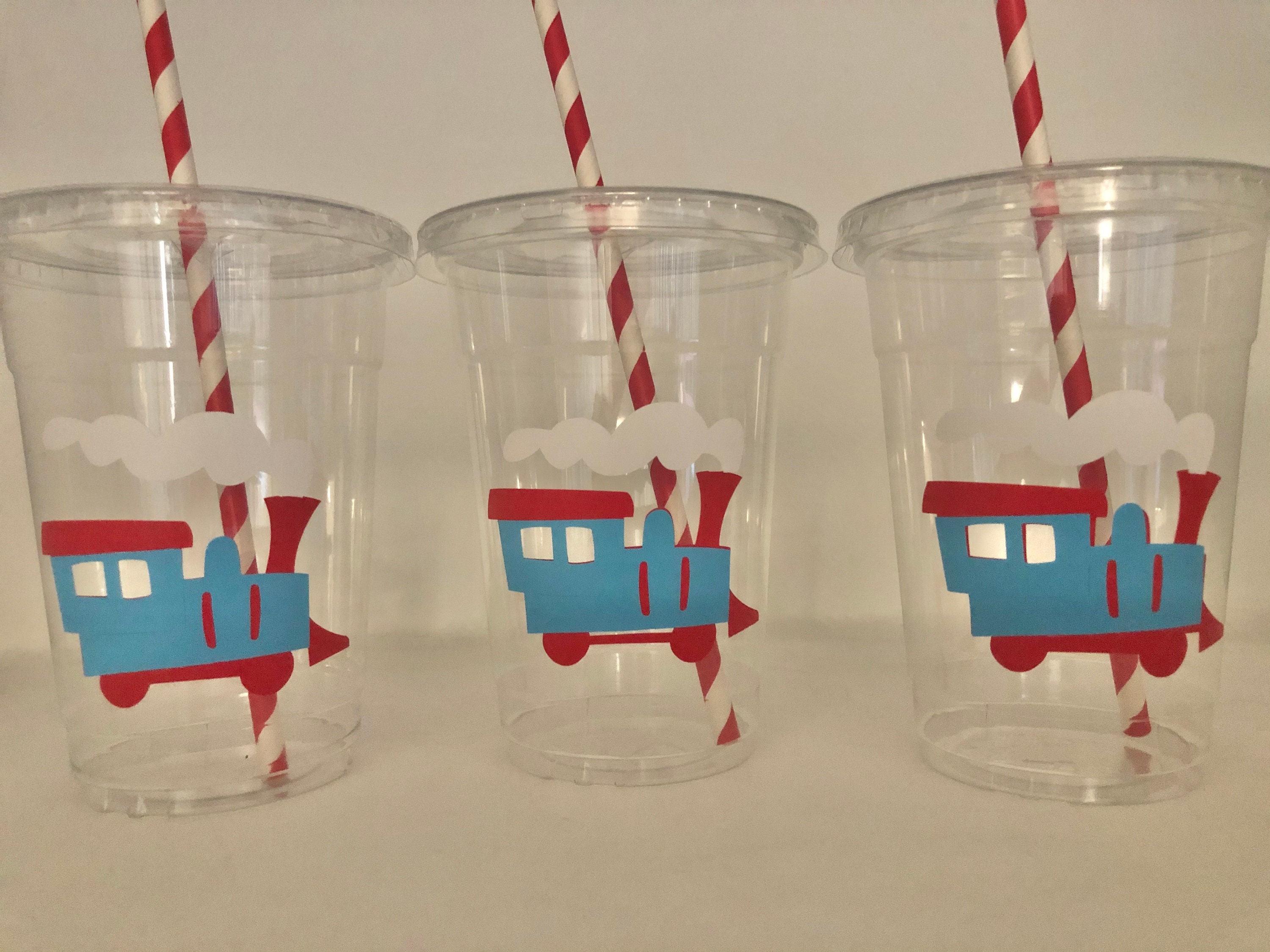 Train Party Cups Train Birthday Party Train Baby Shower - Etsy