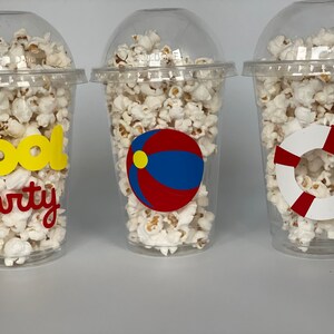 Pool Party Cups Beach Ball Birthday Party Beach Ball Baby - Etsy