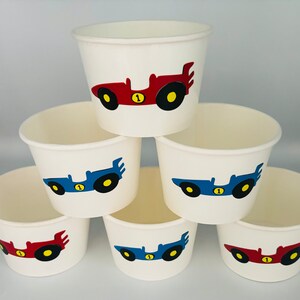 Race Car Party Cups, Race Car Birthday Party, Racing Party, Car Party ...