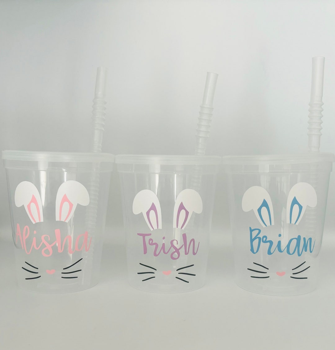 Easter Party Cups, Bunny Party Cups, Easter Bunny Party, Egg Hunt ...