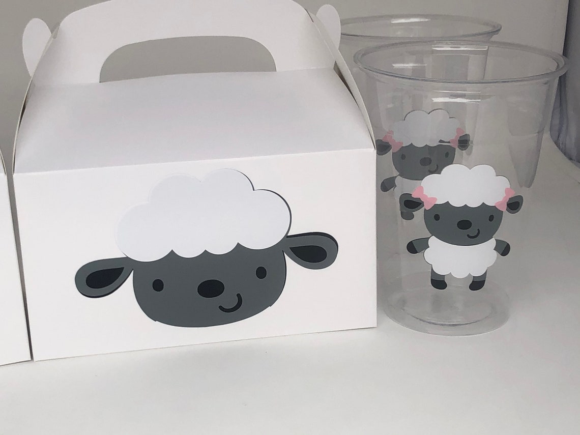 Sheep Party Favors, Sheep Birthday Party Favors, Farm Party Favors ...