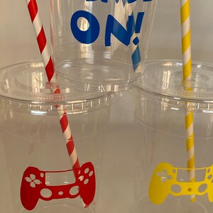 Video Game Party Cups Gaming Party Gamer Party Cups Video - Etsy