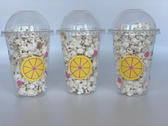 Pink Lemonade Party Lemon Birthday Party Cups Lemon Party - Etsy