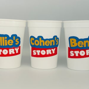 Toy Story Party Reusable Cups, Toy Story Birthday Cups, Woody Party ...
