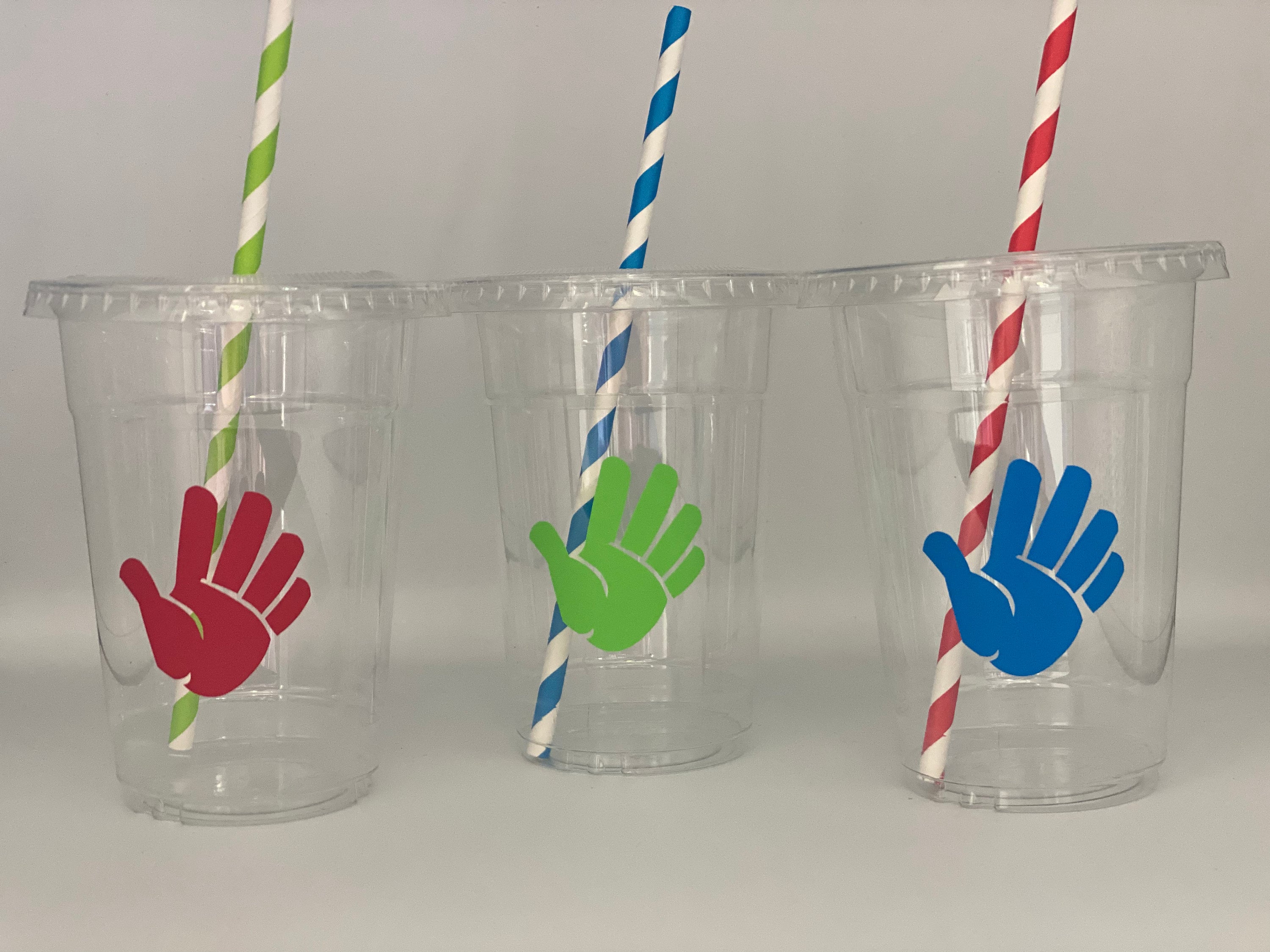 High Five Party Cups 5th Birthday Party High Five Birthday - Etsy