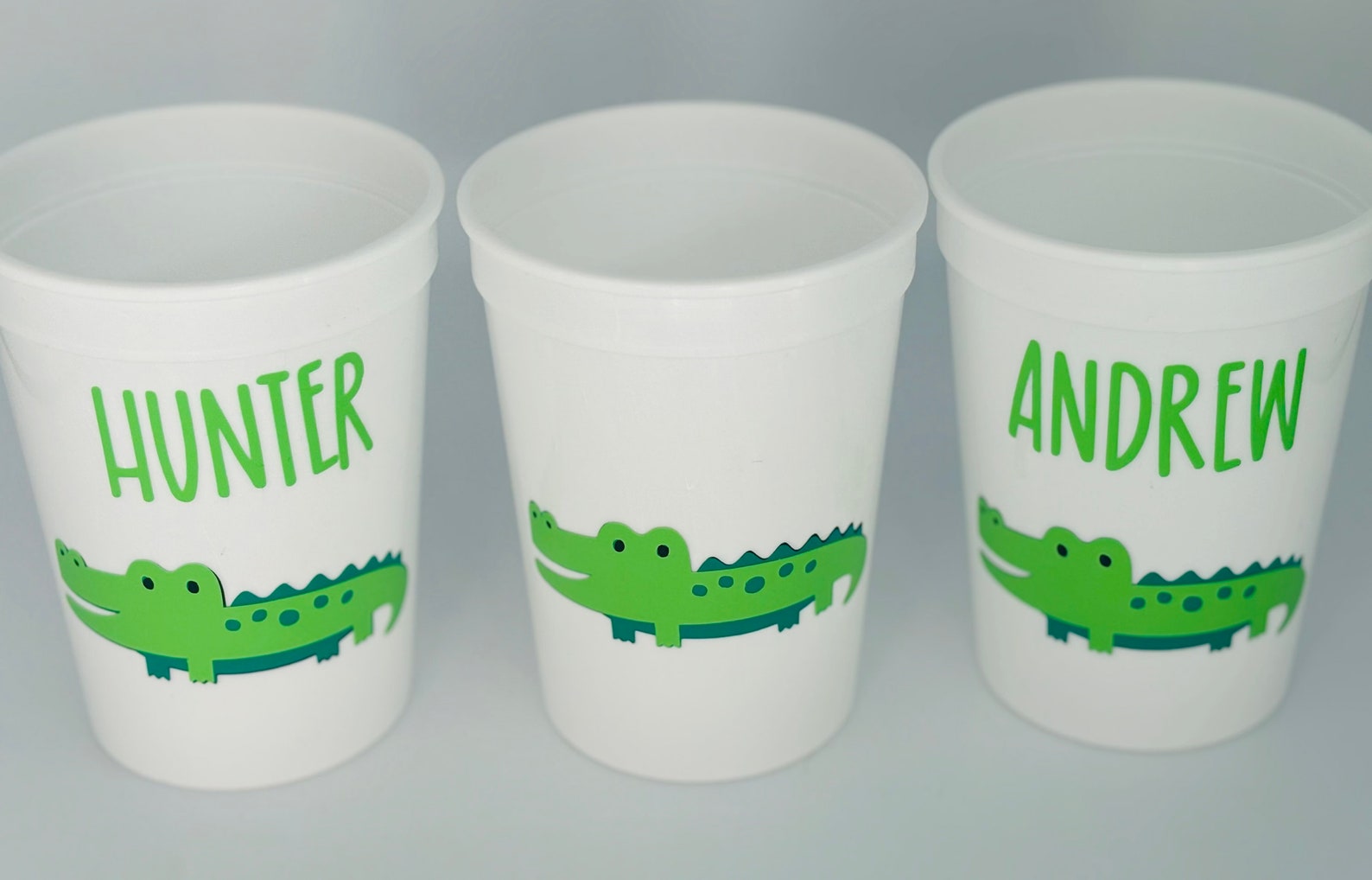 Alligator Party Cups, Alligator Birthday Party Cups, Alligator Baby ...