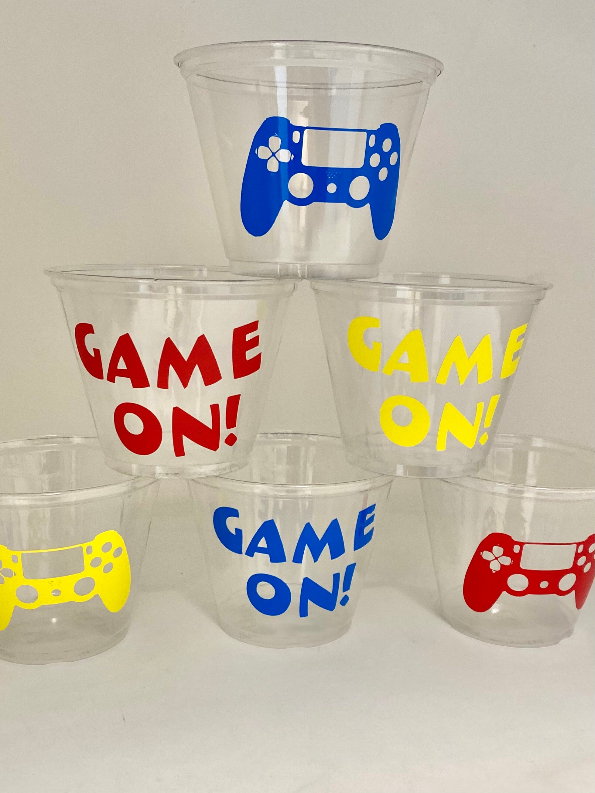 Video Game Party Cups, Gaming Party, Gamer Party Cups, Video Game ...