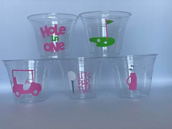 Golf Party Cups Golf Party Favors Golf Birthday Party - Etsy