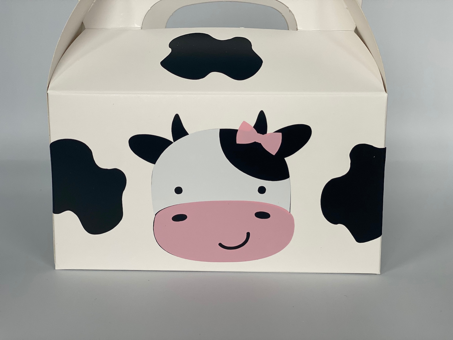 Cow Party Favors Boxes, Farm Party Supplies, Farm Animal Party, Girl ...