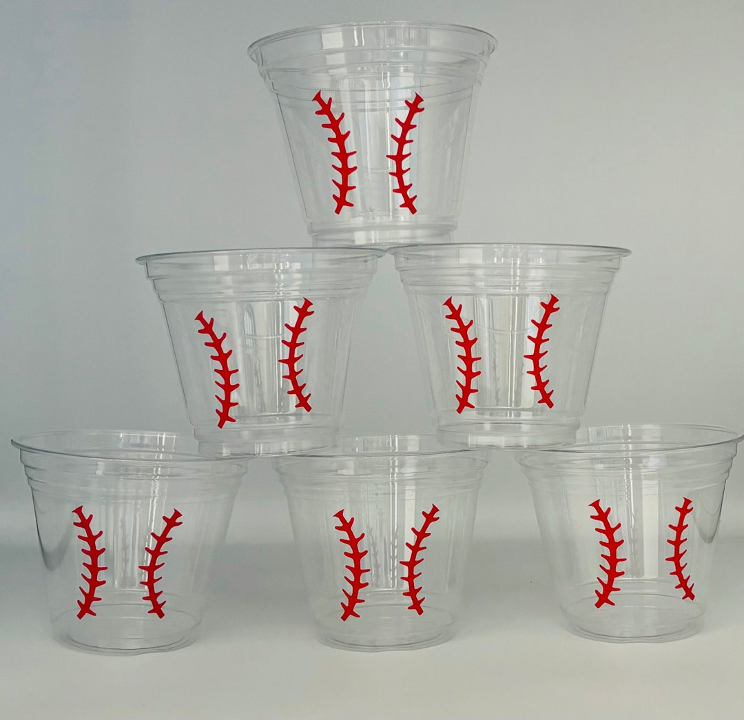 Baseball Party Cups, Baseball Birthday Party, Baseball Party Supplies ...