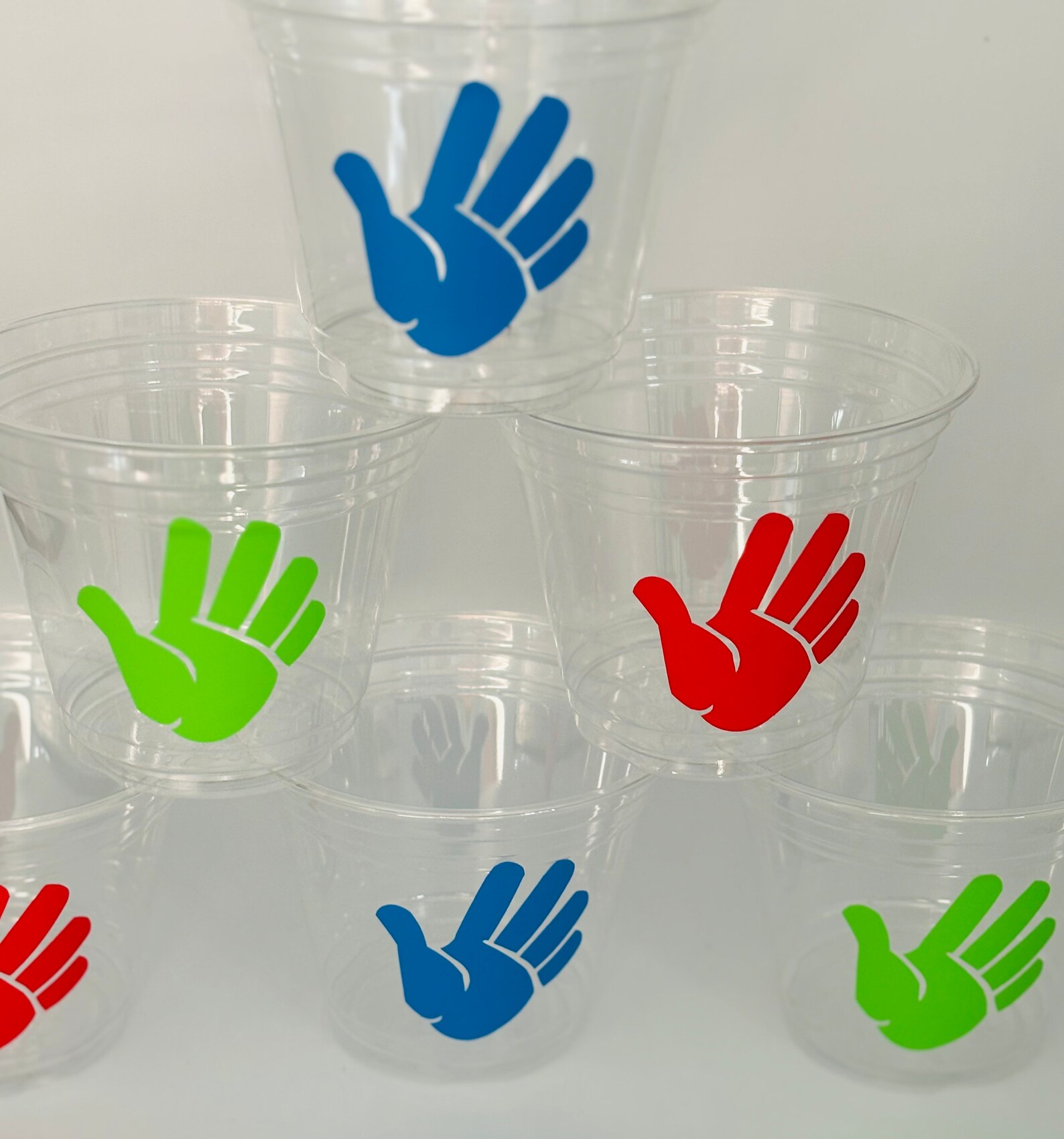 High Five Party Cups, 5th Birthday Party, High Five Birthday Party ...