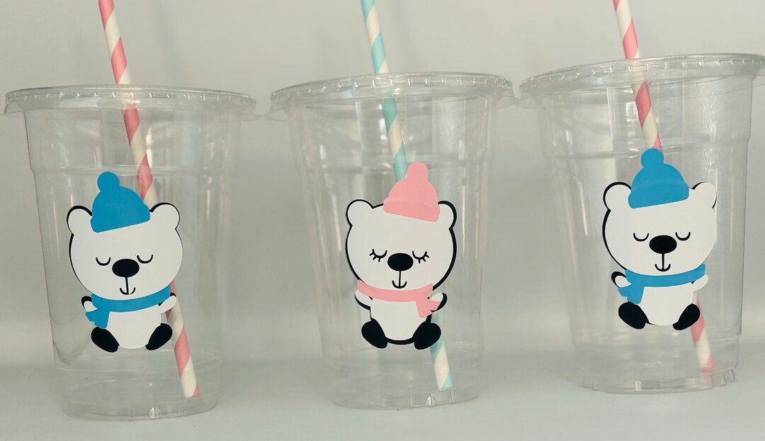 Polar Bear Party Cups, Polar Bear Birthday Party, Polar Bear Party ...