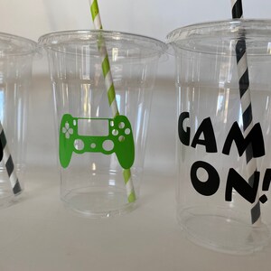 Video Game Party Cups Gaming Party Gamer Party Cups Video - Etsy
