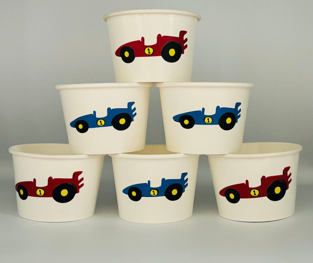 Race Car Party Cups, Race Car Birthday Party, Racing Party, Car Party ...