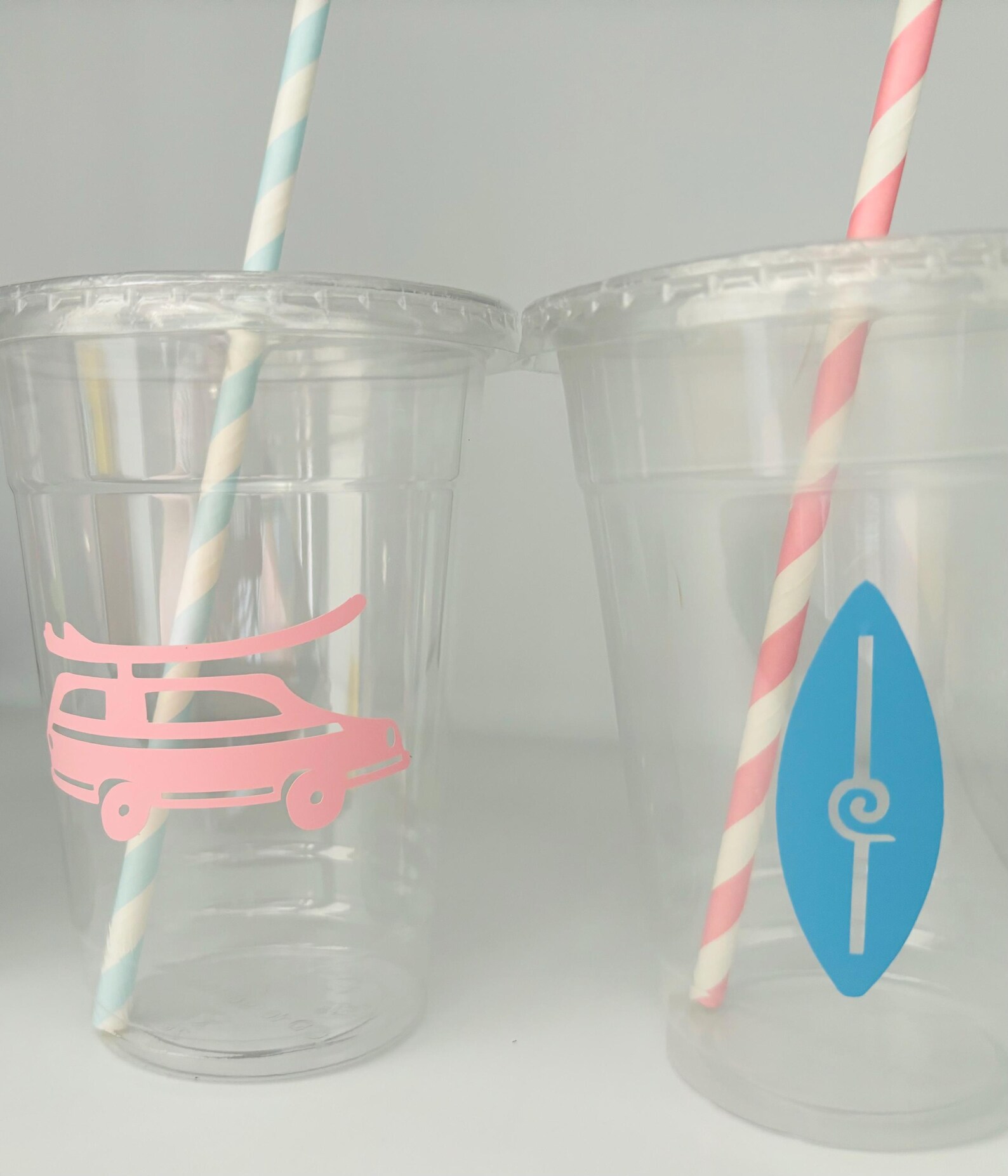Surfing Party Cups, Surfer Party Cups, Surf Party, Beach Party Cups ...