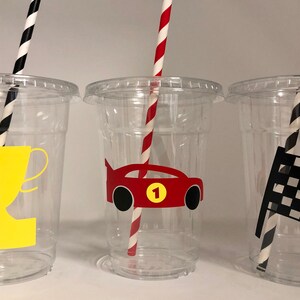 Car Party Cupsfast One Race Car Party Cups Race Car - Etsy