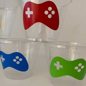 Video Game Party Cups, Gaming Party, Gamer Party Cups, Video Game ...