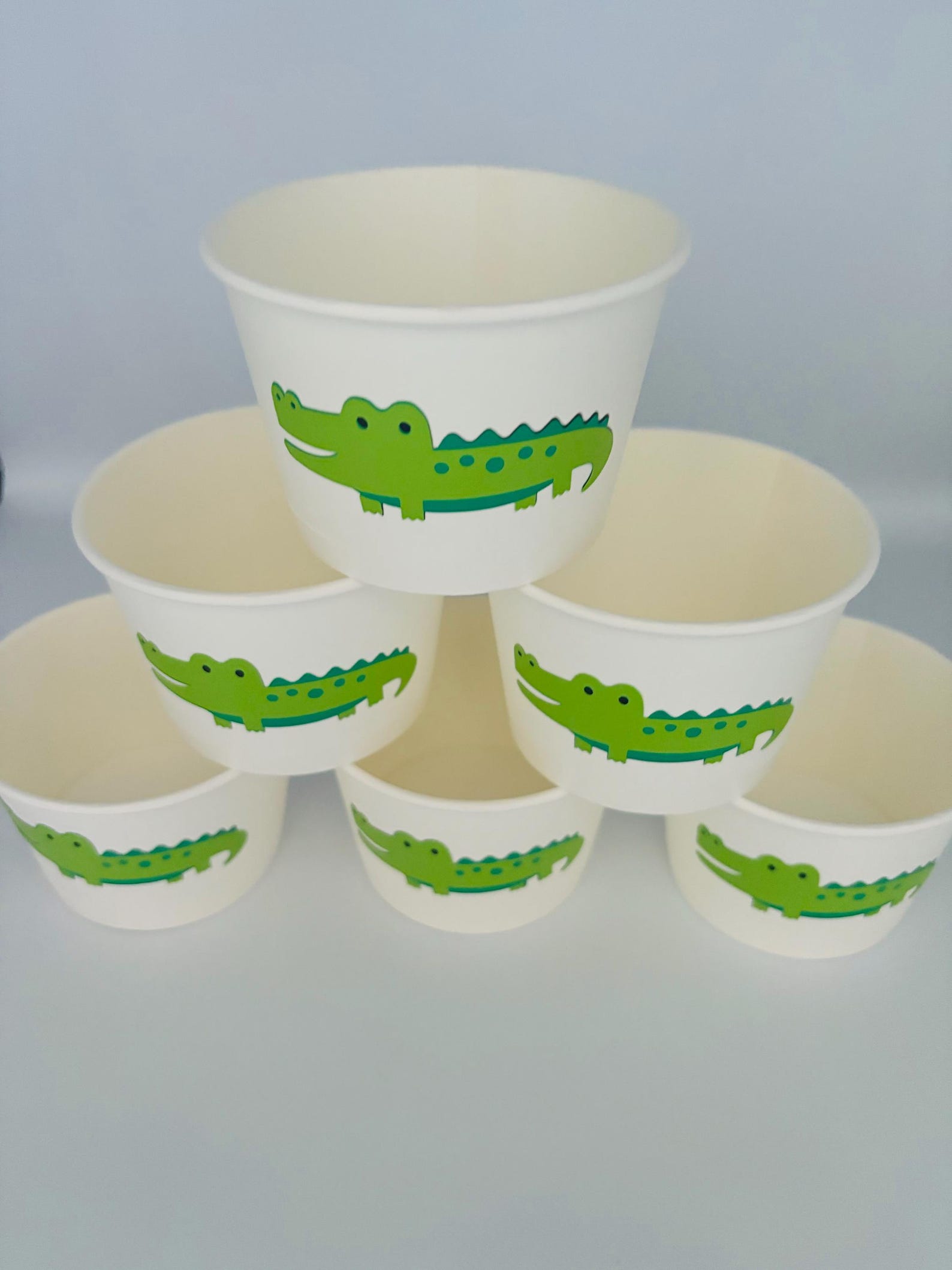 Alligator Party Cups, Alligator Birthday Party, Alligator Baby Shower ...