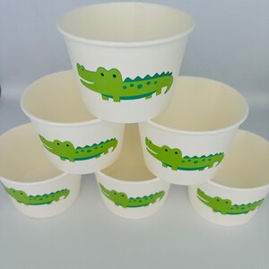 Alligator Party Cups, Alligator Birthday Party, Alligator Baby Shower ...