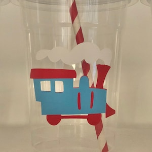 Train Party Cups, Train Birthday Party, Train Baby Shower Cups, Train ...