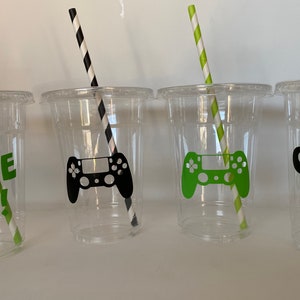 Video Game Party Cups Gaming Party Gamer Party Cups Video - Etsy