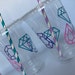 Gem Birthday Party Cups Crystal Party Diamond Party - Etsy