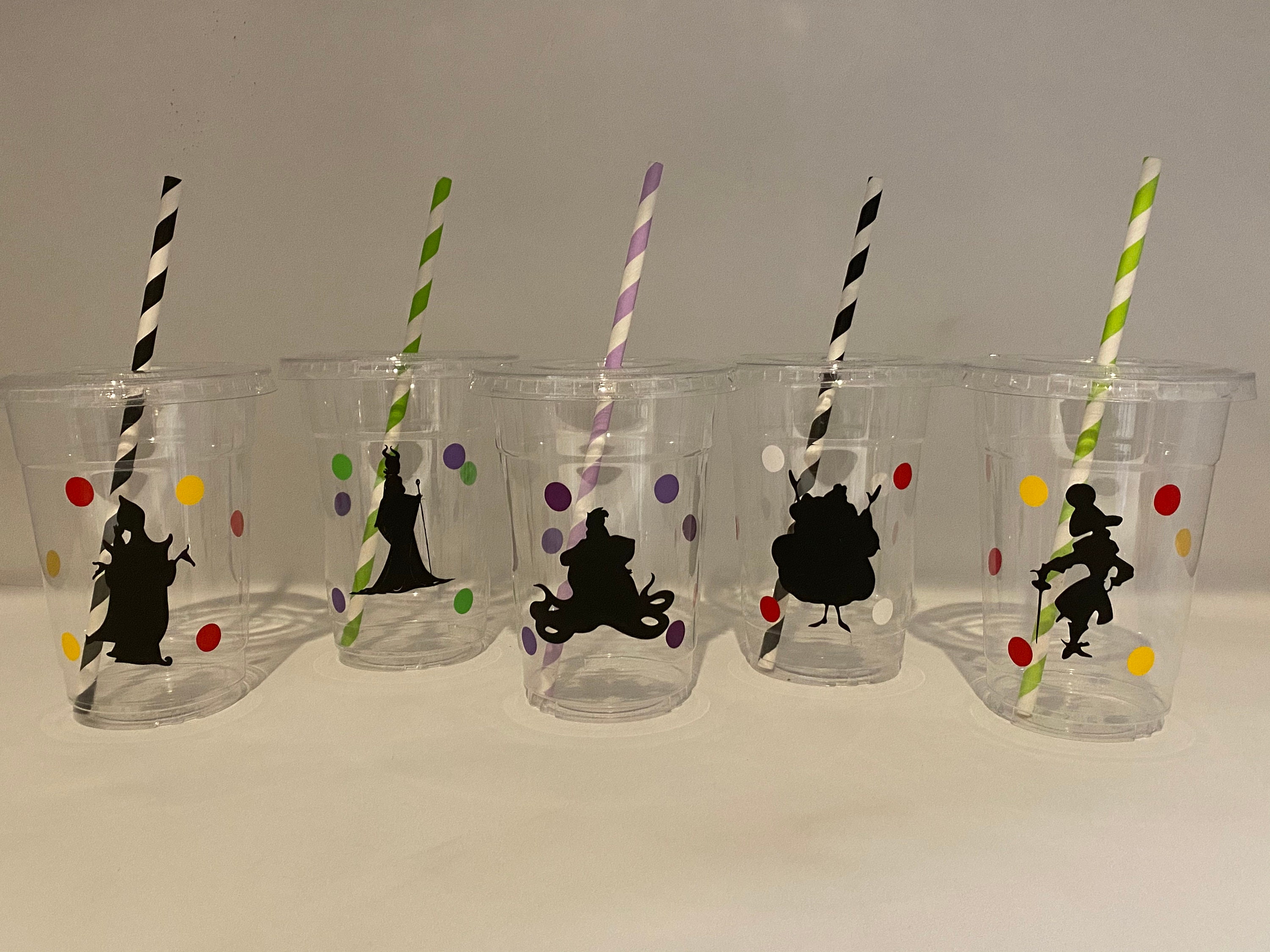 Villain Party Cups Villain Birthday Party Villain Party - Etsy