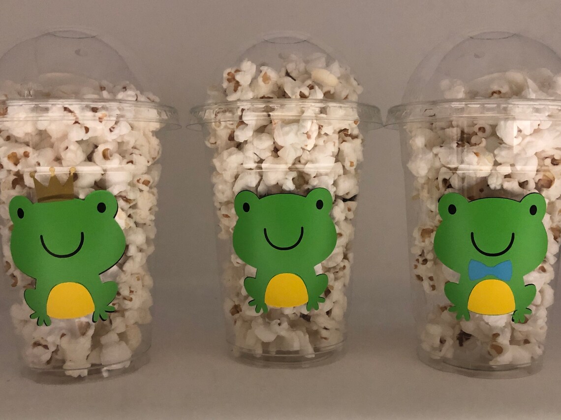 Frog Party Cups Frog Birthday Party Frog Baby Shower - Etsy