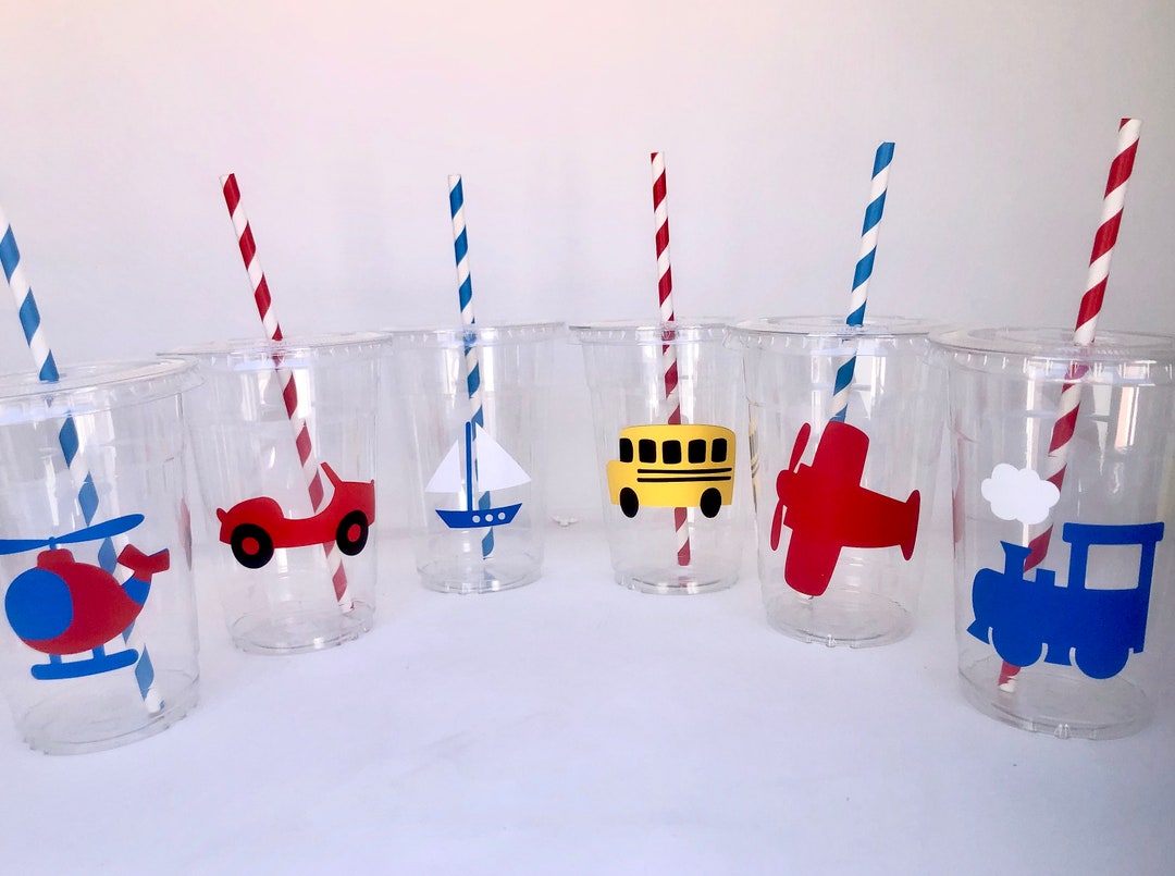 Things That Go Party Cups, Transportation Party Cups, Things That Go ...