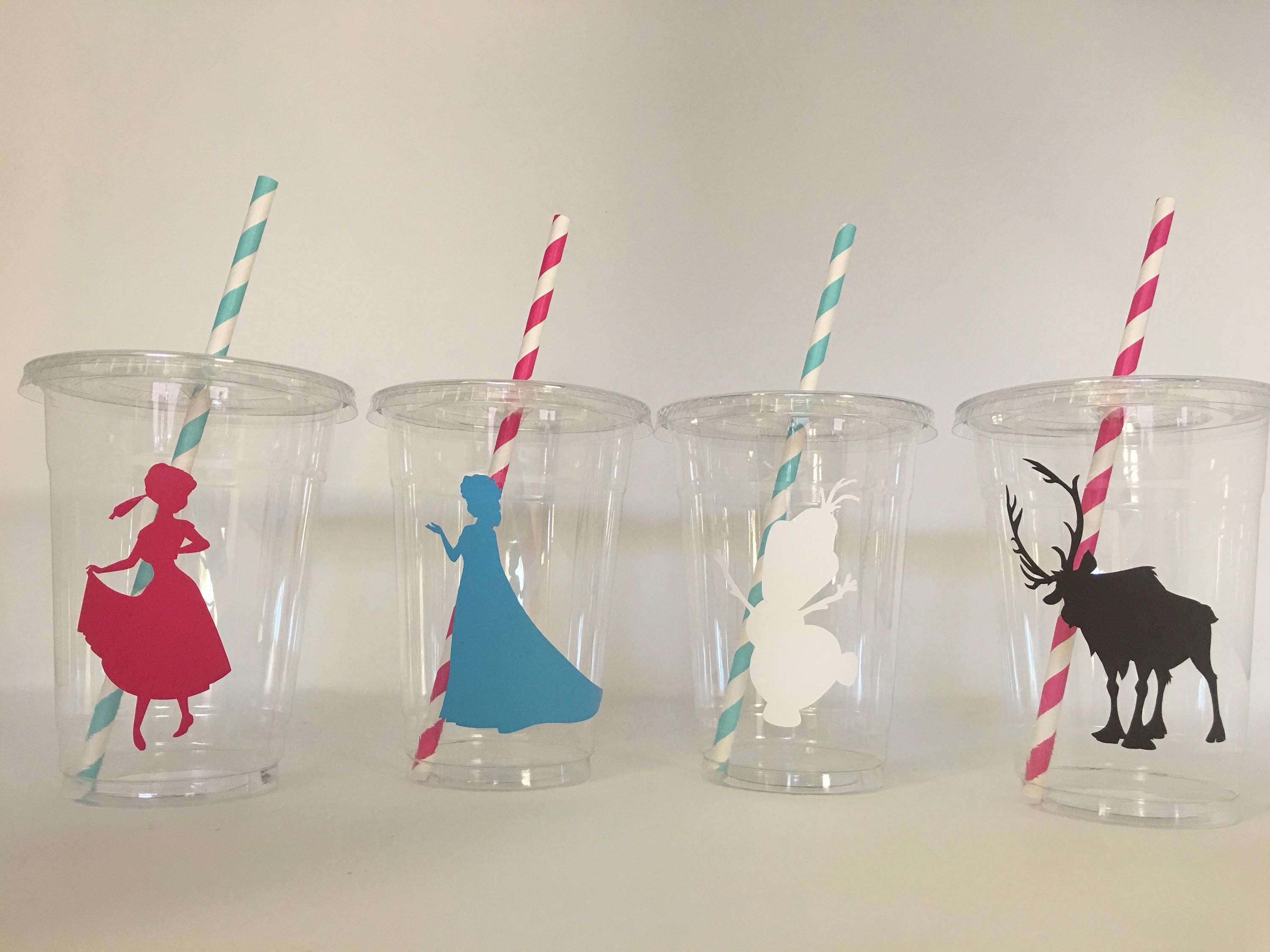 Frozen Party Cups, Frozen Birthday Party Cups, Elsa Party Cups, Anna ...