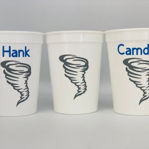 Tornado Party Cups, Weather Birthday Party, Thunder, Lighting Party ...
