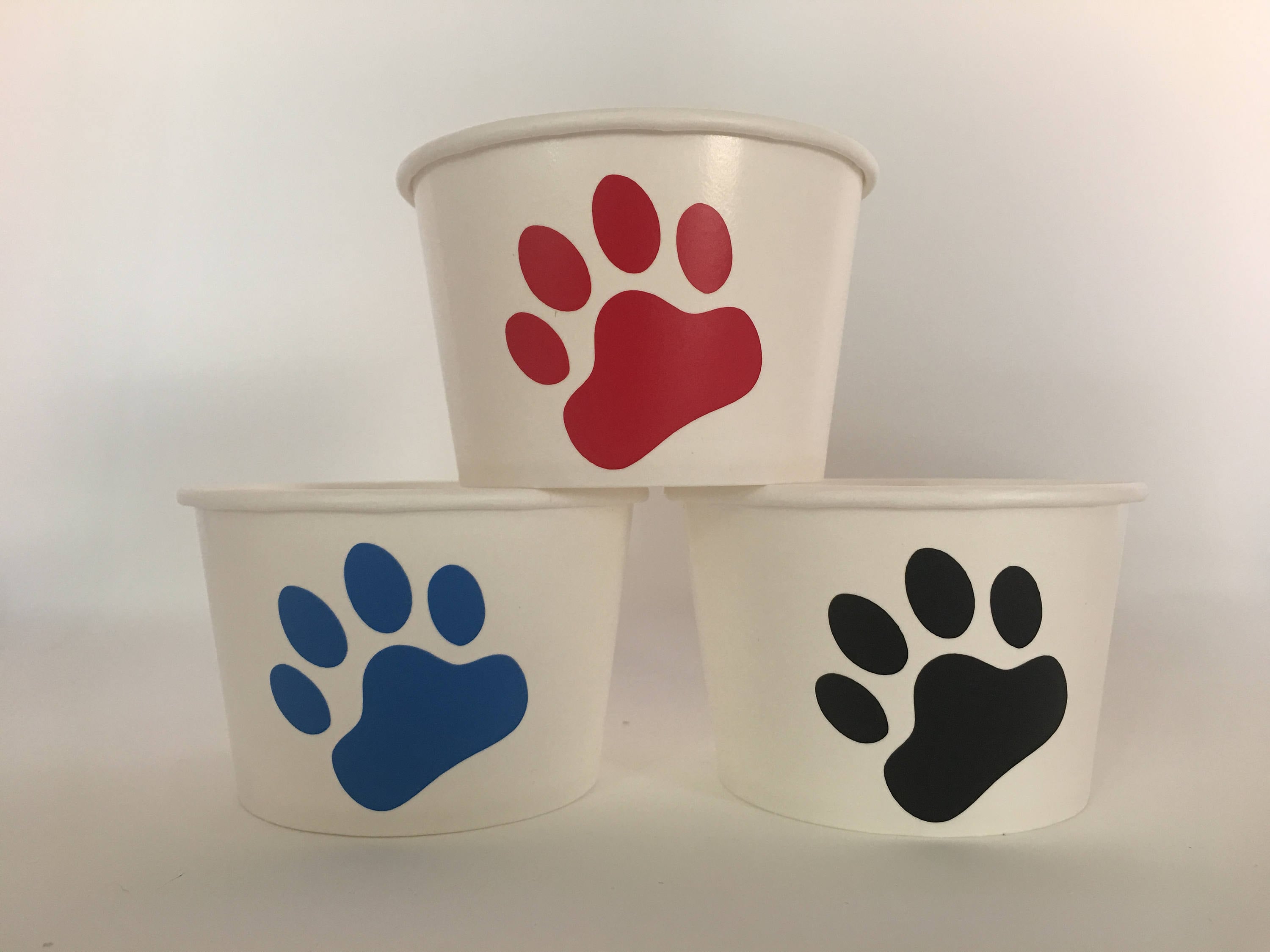 Puppy Party Snacks Cups Dog Party Snack Cups Puppy Birthday | Etsy