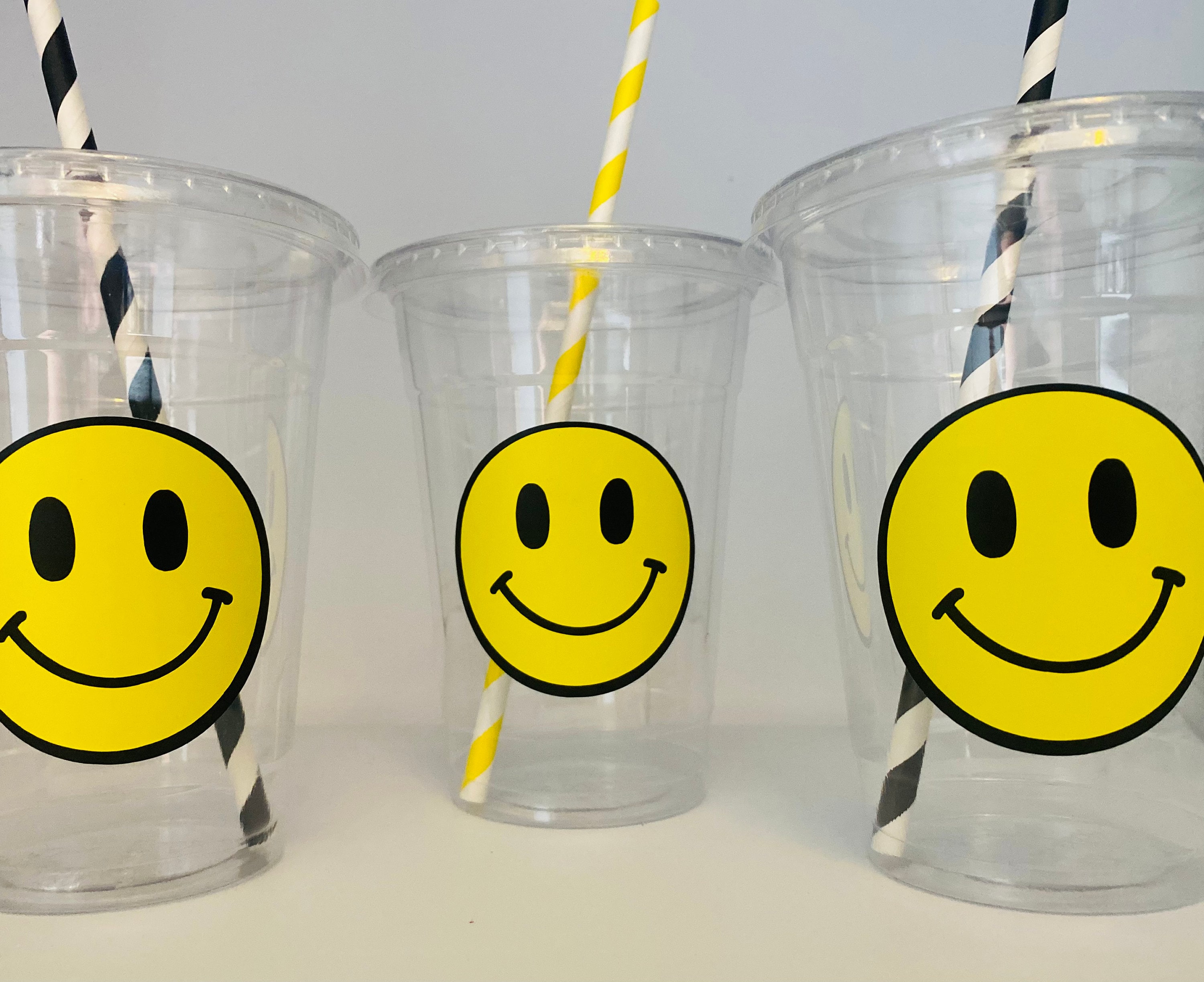 Drinking Smiley Face