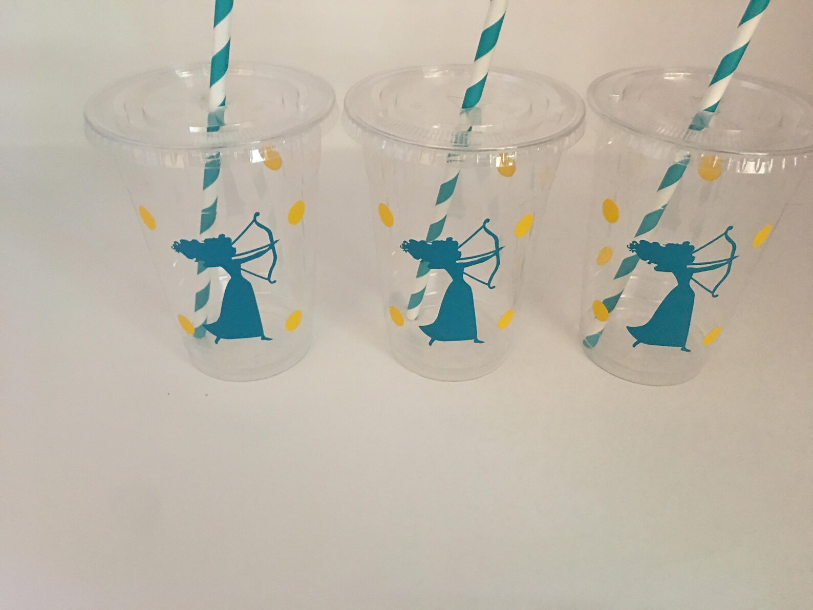Brave Party Cups, Merida Party Cups, Brave Birthday Party, Merida ...