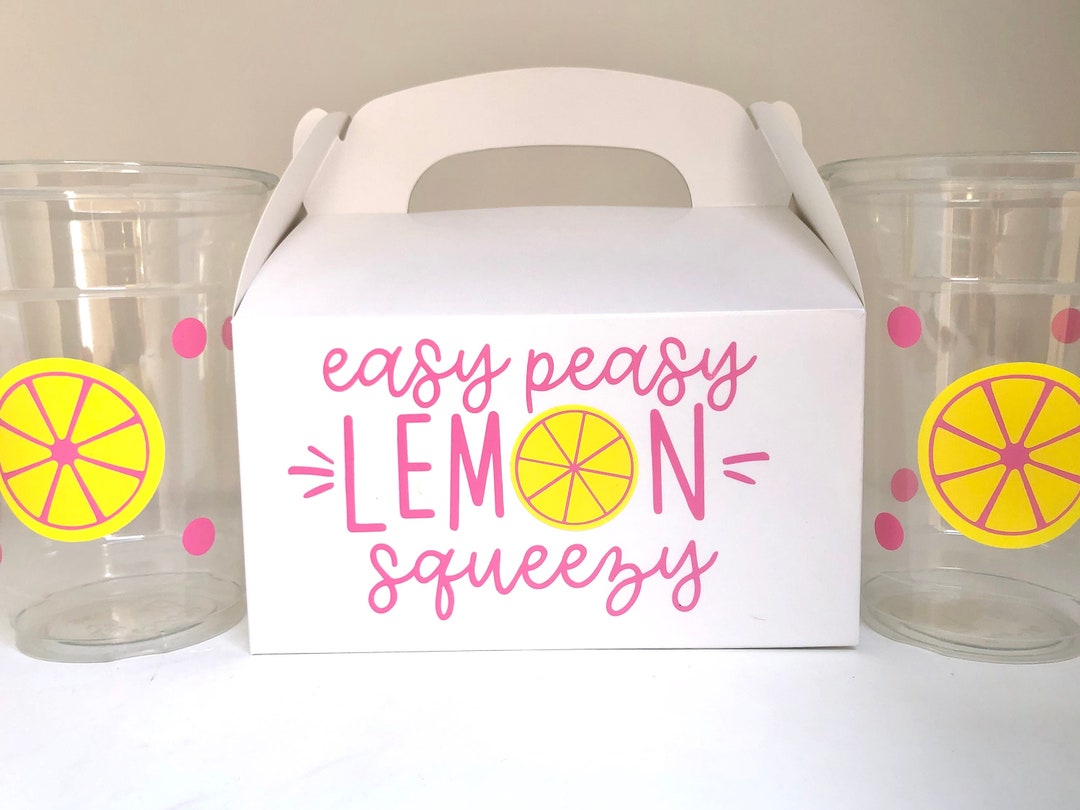 Pink Lemonade Party Favors Pink Lemonade Birthday Pink - Etsy