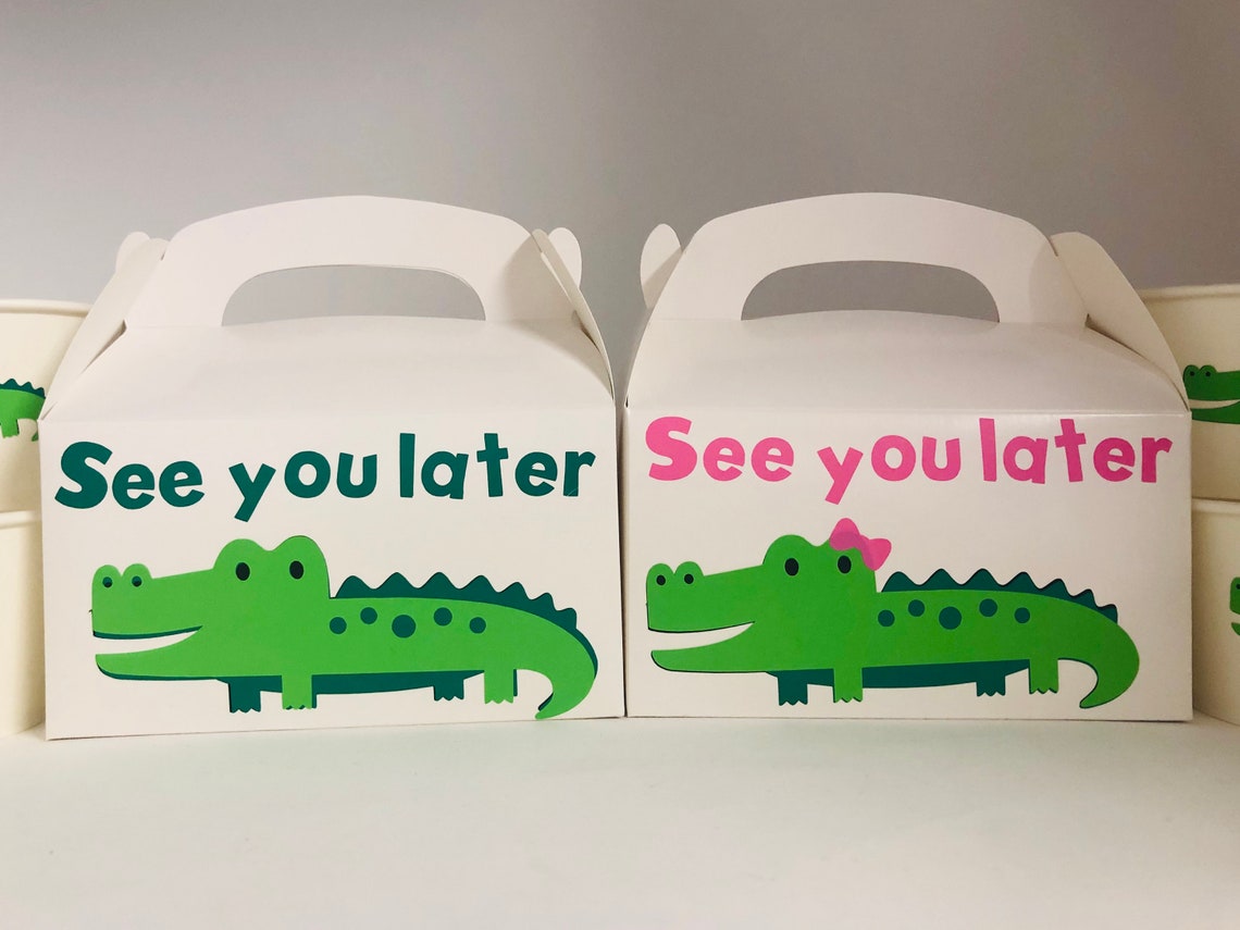 Alligator Party Favors Alligator Birthday Party Alligator - Etsy