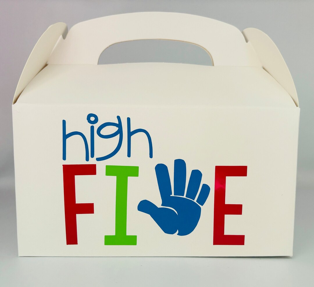 High Five Party Favors, 5th Birthday Party, High Five Birthday Party ...
