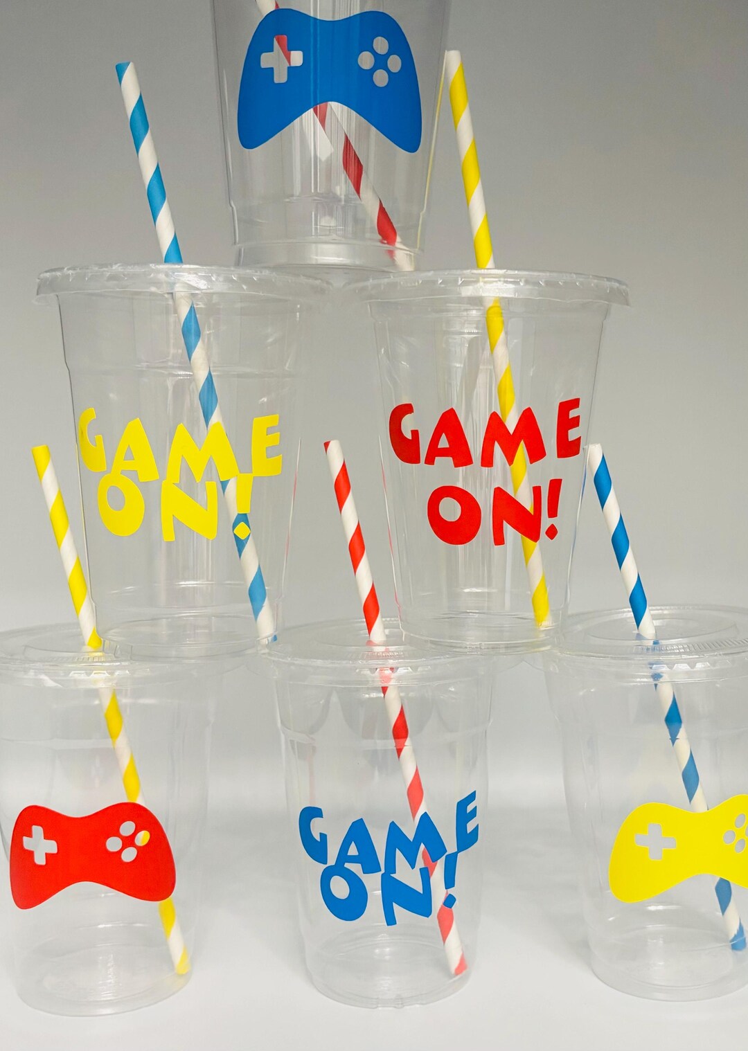 Video Game Party Cups, Gaming Party, Gamer Party Cups, Video Game ...