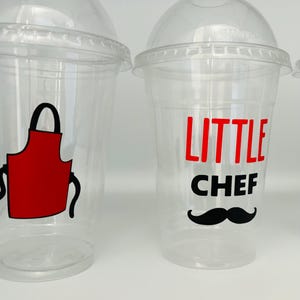 Chef Party Cups, Chef Party Favor Cups, Cooking Party Cups, Pizza Party ...