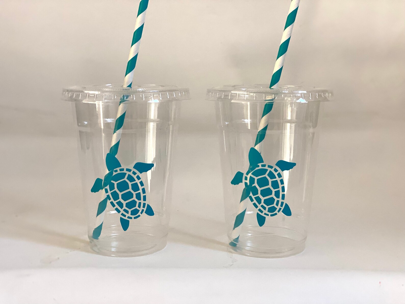 Turtle Party Cups Turtle Birthday Party Turtle Baby Showr | Etsy