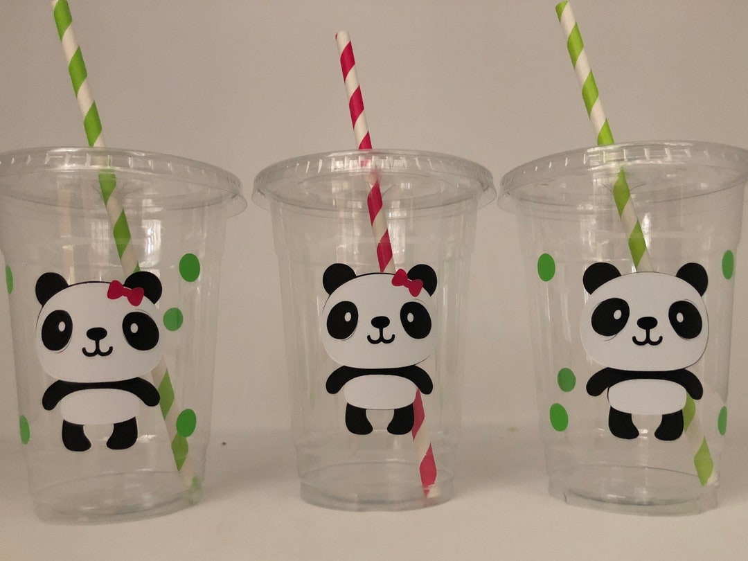 Panda Party Cups, Panda Birthday Party Cups, Panda Baby Shower, Panda ...