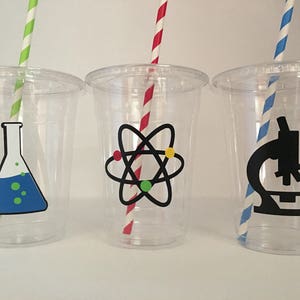 Scientist Party Cups, Mad Scientist Party Cups, Science Party Cups ...
