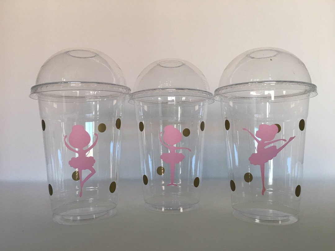 Dance Party Cups, Ballet Party Cups, Dancing Party Cups, Dancer Party ...