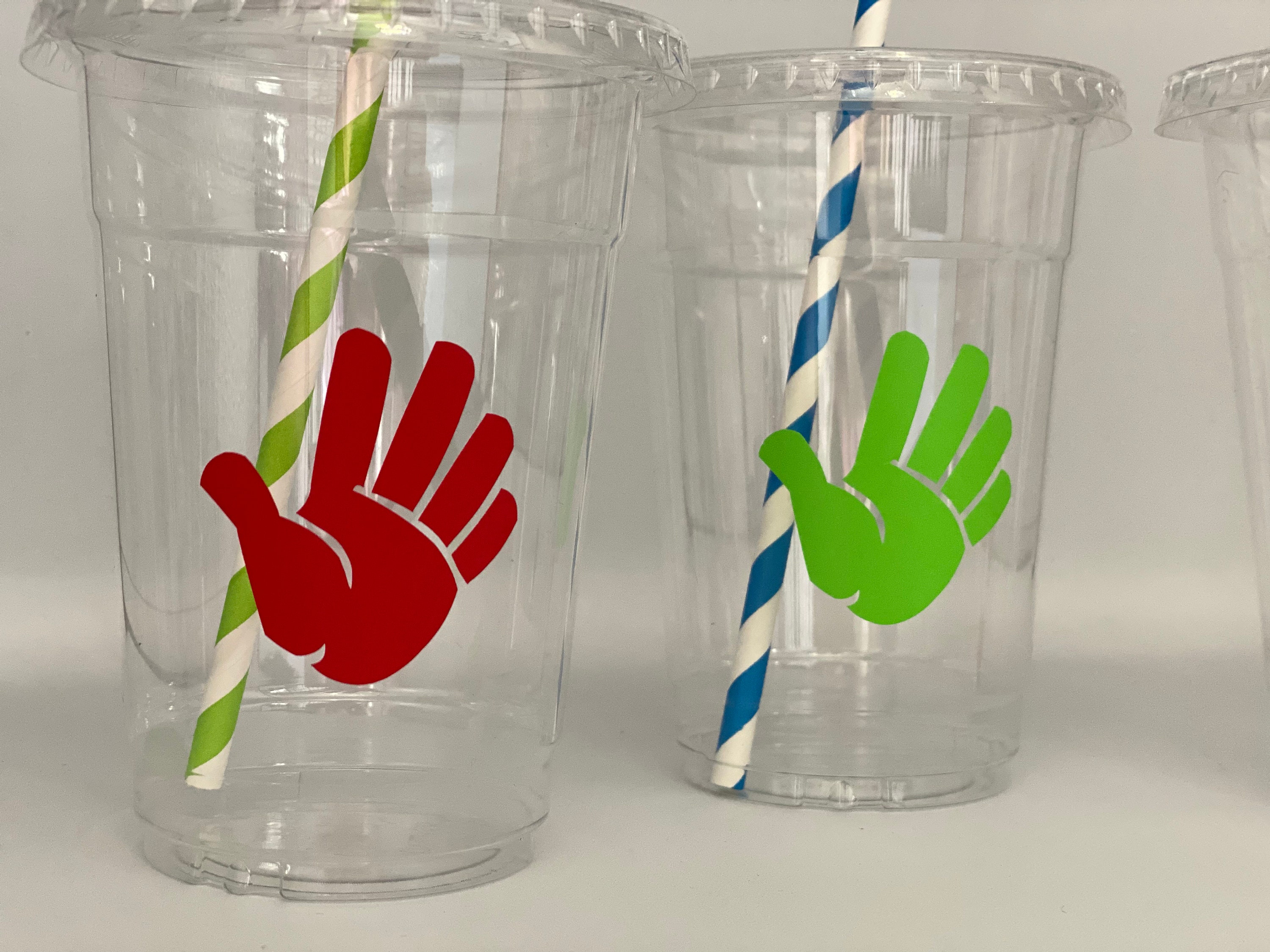 High Five Party Cups 5th Birthday Party High Five Birthday - Etsy