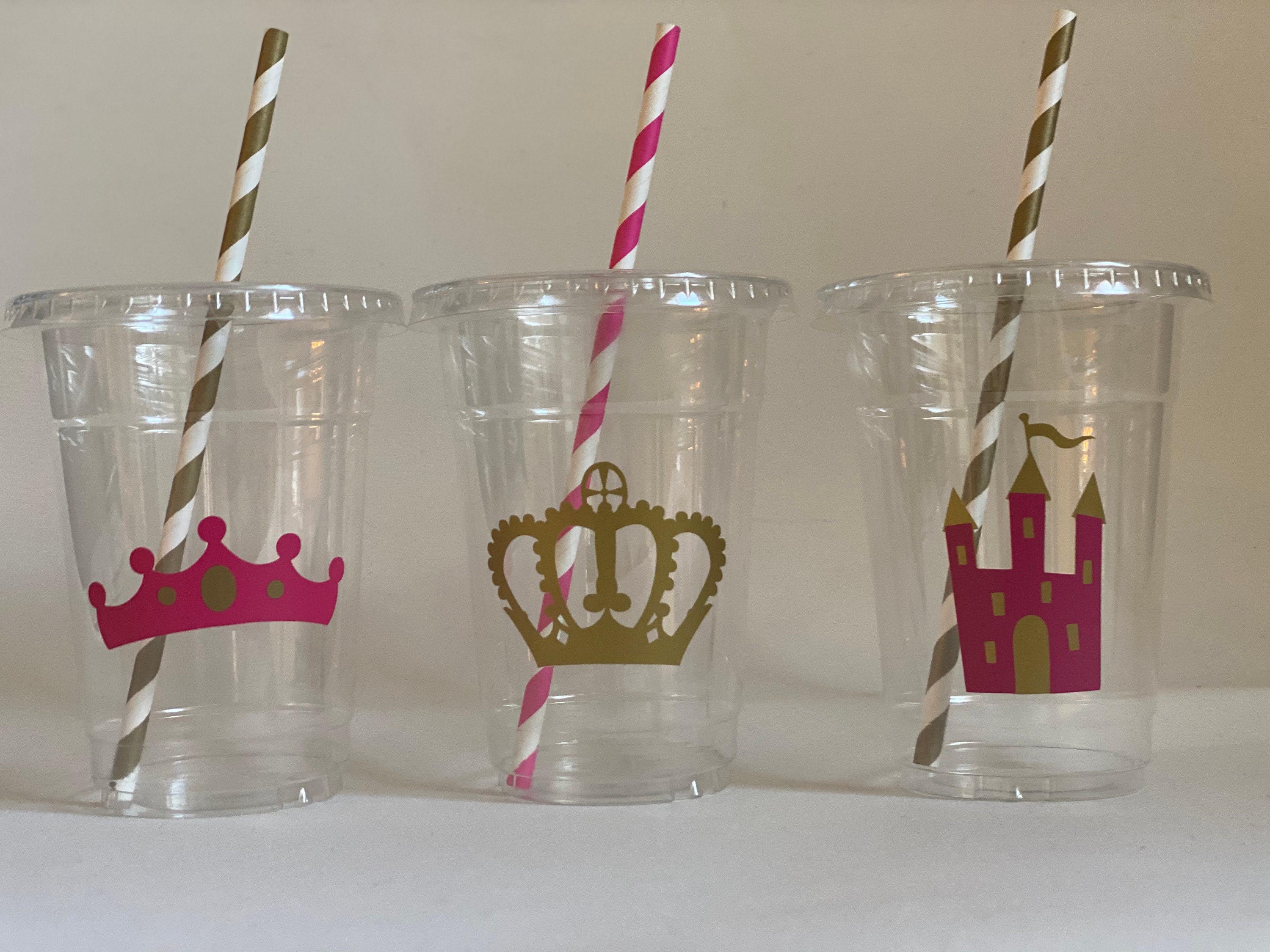 Princess Party Cups Royal Party Royal Prince Party Princess - Etsy